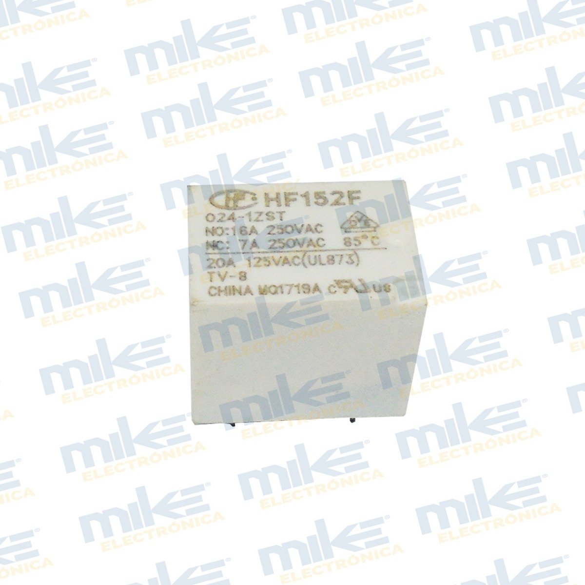 HF152F-024-1ZST 24VDC 16A 5PIN de relé – Mike Electrónica