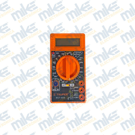Multimetro digital truper MUT-830 – Mike Electrónica